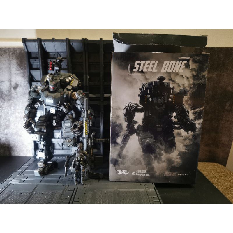 JoyToy 1/25 Steel Bone Armour Grey Mech Warrior Action Figure (Back in ...