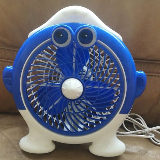 Cartoon Kids Office Table Electric Mini Fan | Shopee Malaysia