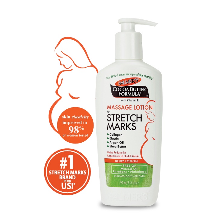 Palmer's CBF with Vit E Massage Lotion for Stretch Marks Body Lotion ...