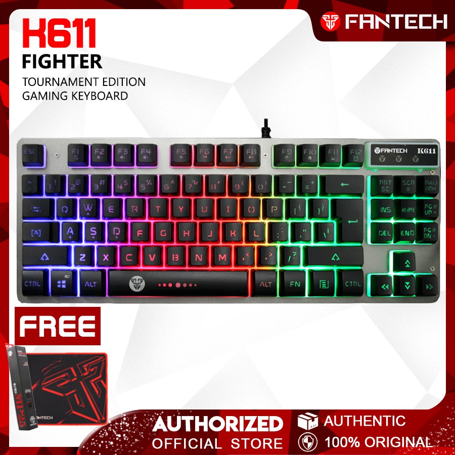 FANTECH K611 Multimedia Gaming Keyboard | Shopee Malaysia