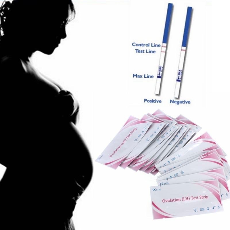 [COMBO PACK 5pcs] Pregnancy Ovulation Test Strip OPK fertility test kit ...
