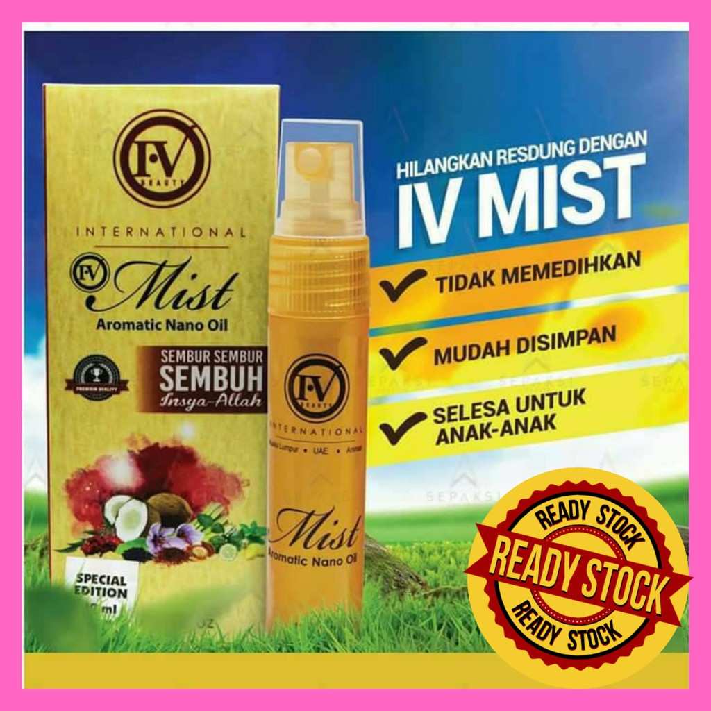 💥ORIGINAL💥 PENAWAR RESDUNG MUJARAB MINYAK IV MIST AROMATIC NANO Resdung ...