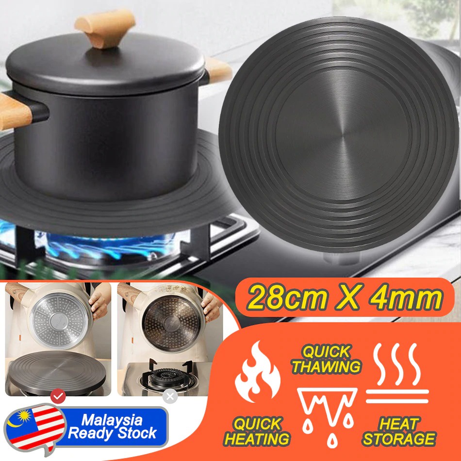 Tollo_regina [ 28CM ] Thermal Conduction Thawing Dual Purpose Plate ...