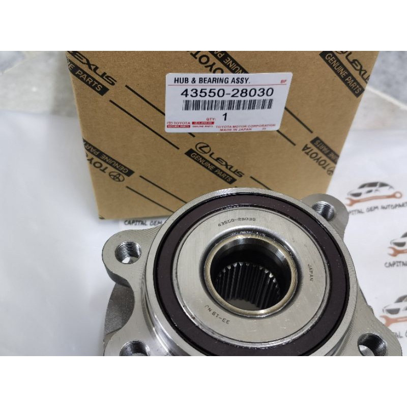 Estima Vellfire V6 2.5 3.5 (06-2020) Front Tyre Bearing (Original ...