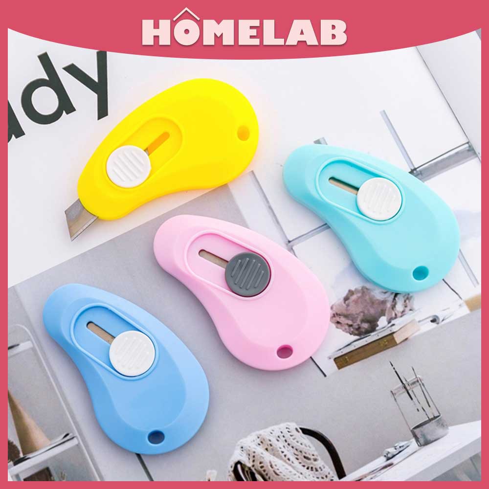 Mini Cutter Candy Color Paper Cutter Small Knife Office School ...