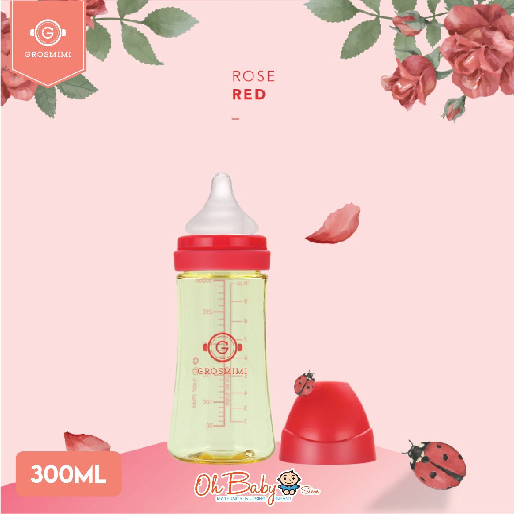 Grosmimi Feeding Baby Bottle PPSU (200ml/300ml) | Shopee Malaysia
