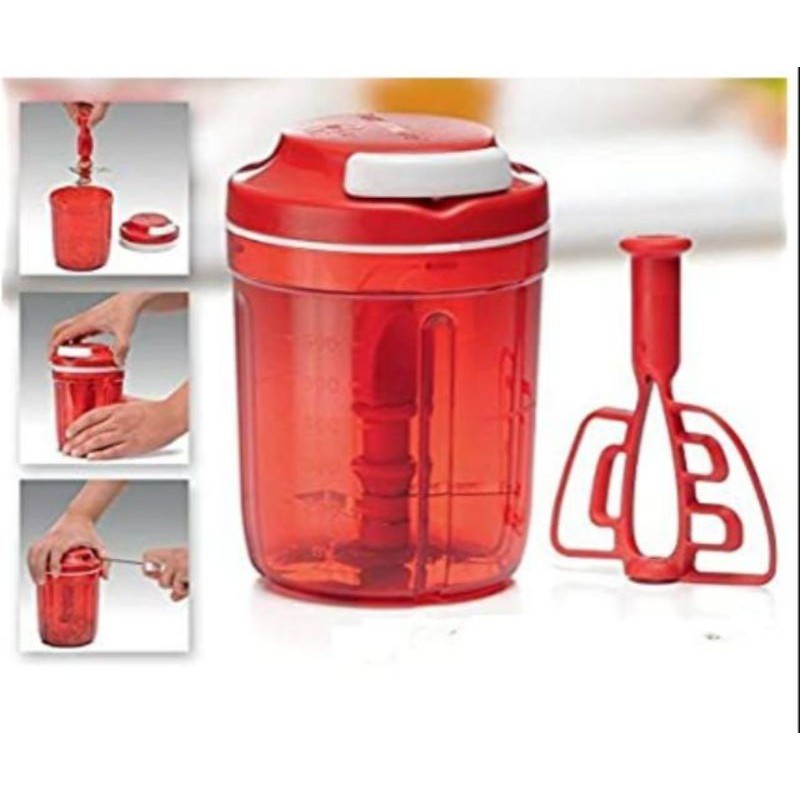 limited edition pink colour Smooth chopper tupperware | Shopee Malaysia