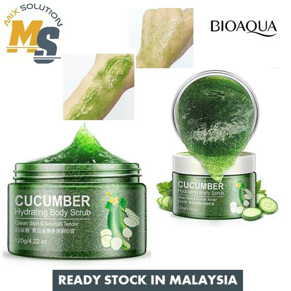 BIOAQUA Cucumber Hydrating Face/Body Scrub 120g | Shopee Malaysia
