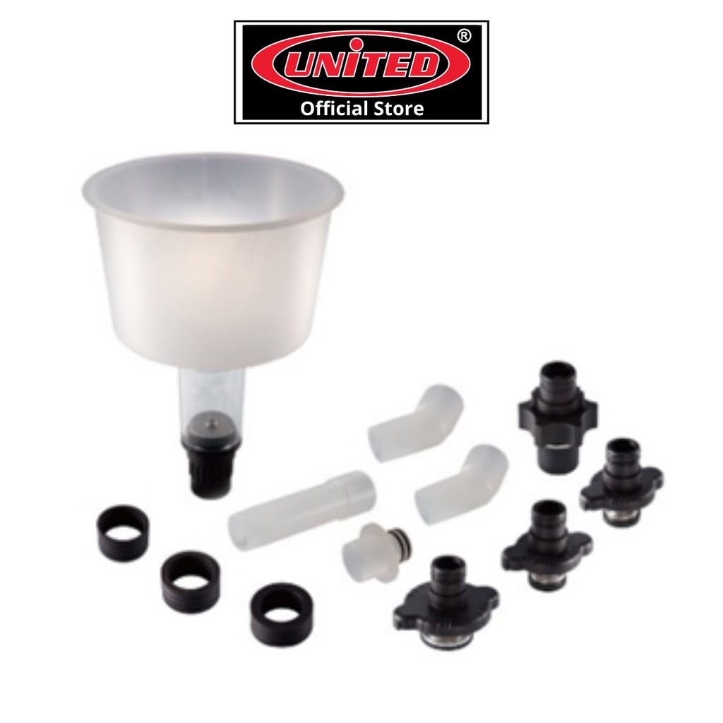 【UNITED】RADIATOR COOLANT FILLING TOOL ( 12 PCS ) | Shopee Malaysia