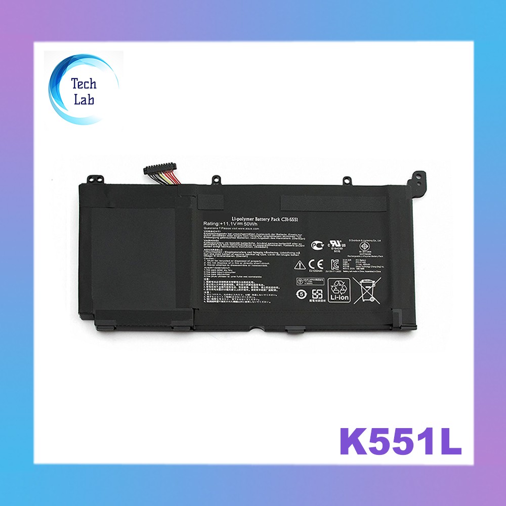 Asus K551LB K551LN K551L R553L R553LB R553LN Series C31-S551 3 Cells 11 ...