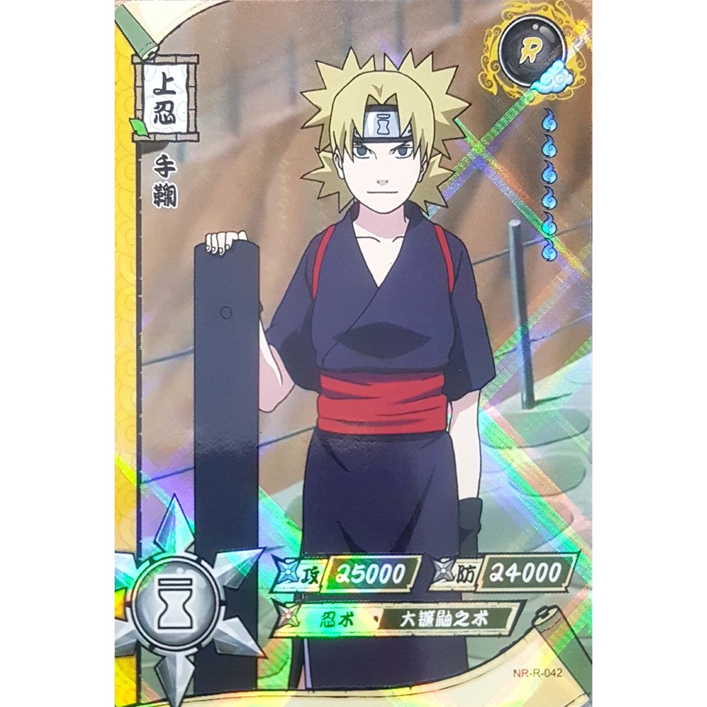 Naruto Card Official TCG - R042 (Temari) | Shopee Malaysia