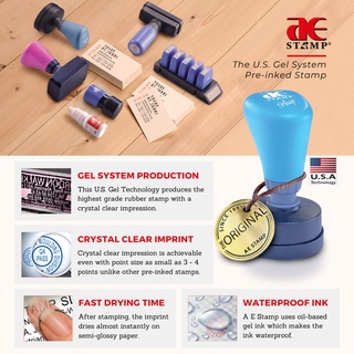 Custom Made Pre-Inked Stamp |rubber stamp gel custom cop nama stamp stamp chop custom made ...