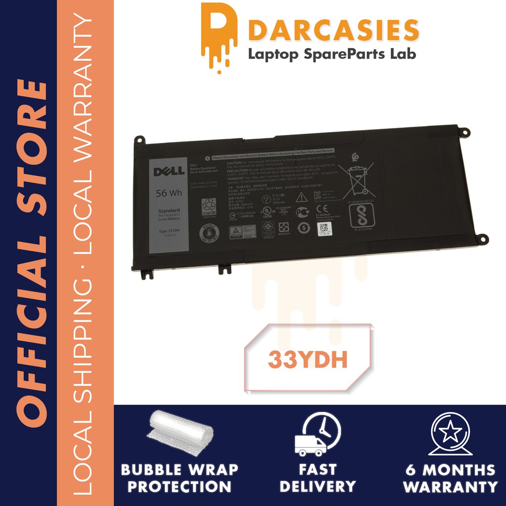 Dell G7 7588 Inspiron 17 7778 7779 7586 7570 7577 7559 7573 7773 33YDH ...