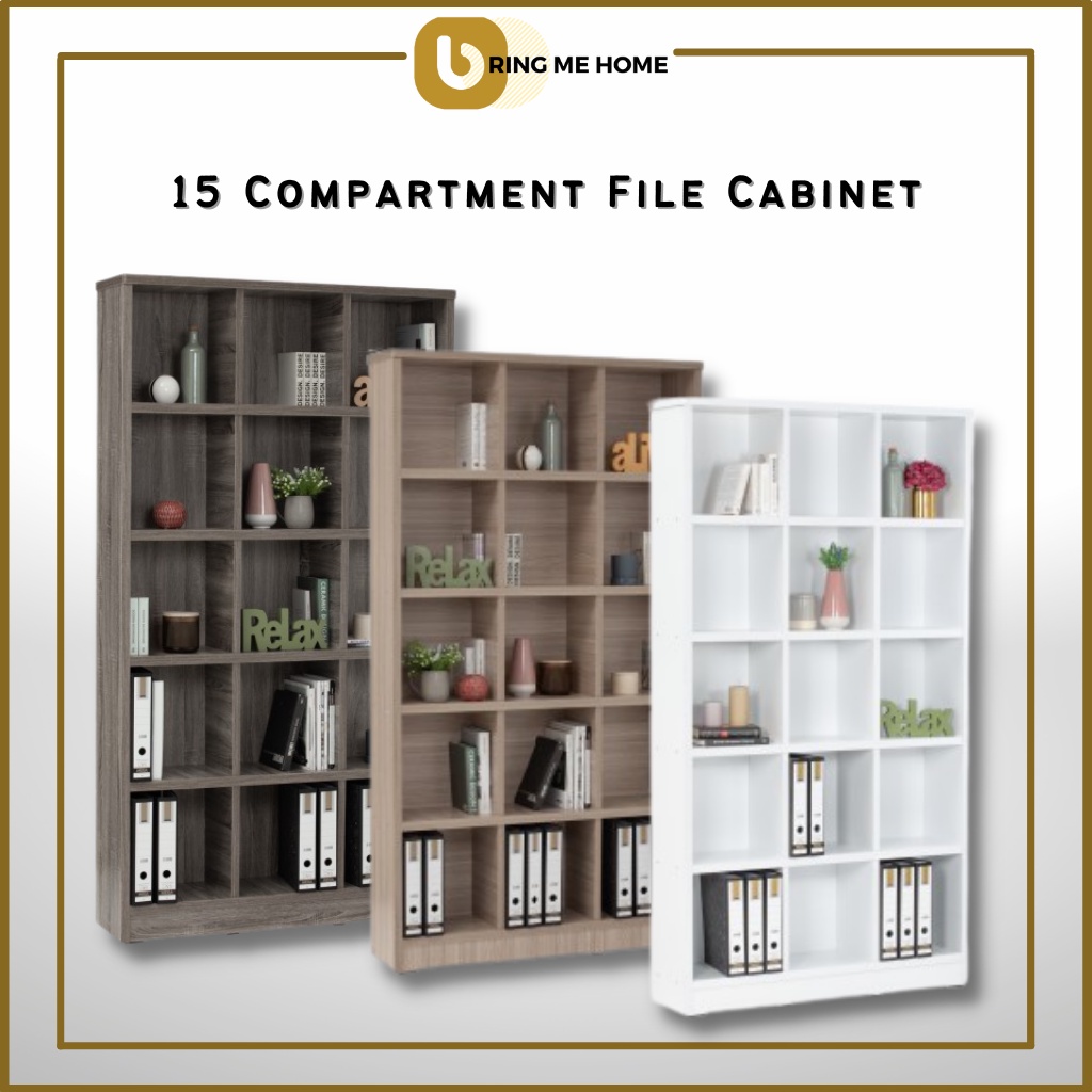 HAKA 15 Cube File Cabinet Display Cabinet Display Rack Bookcase Book ...