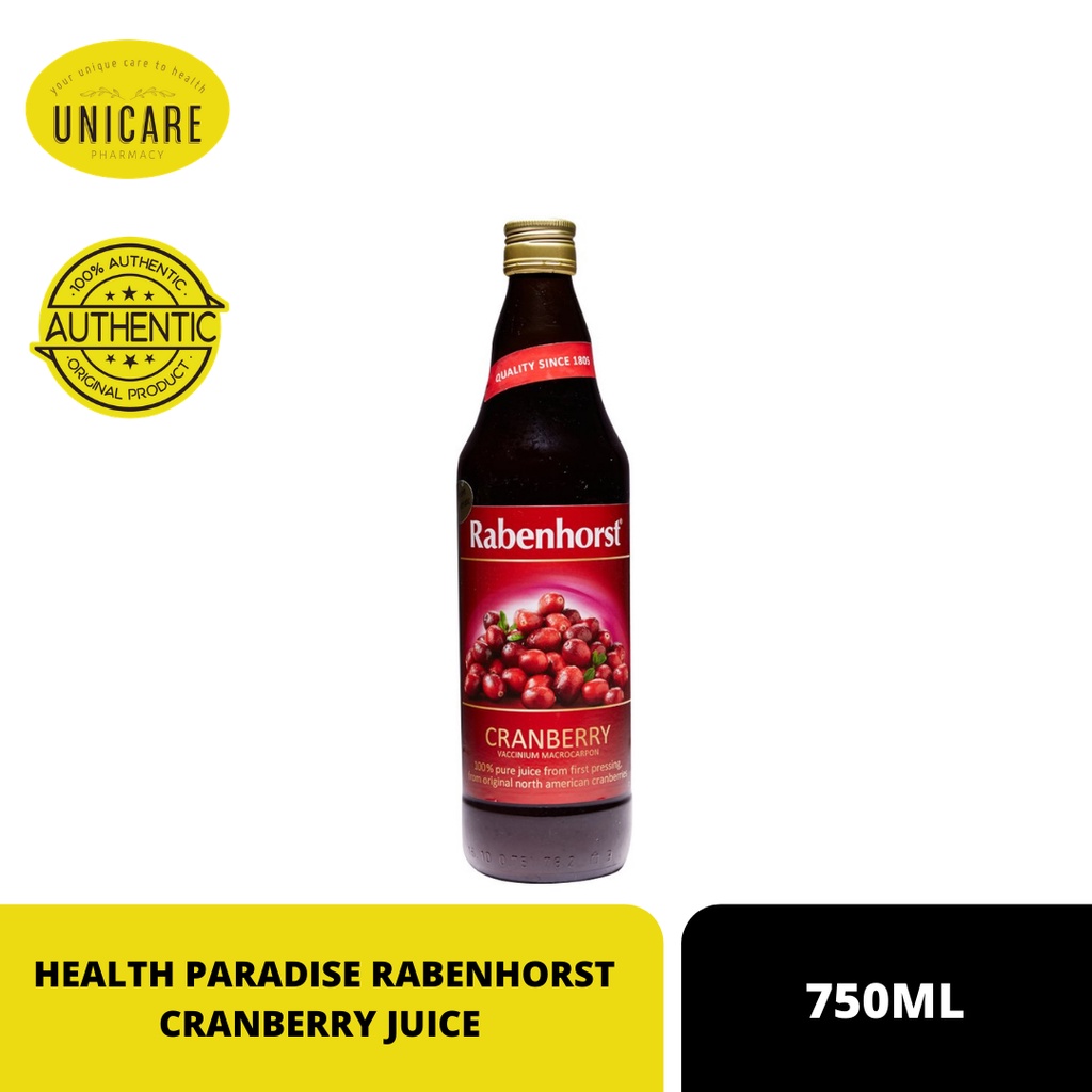 HEALTH PARADISE RABENHORST CRANBERRY JUICE 750ML | JUS KRANBERI 750ML ...