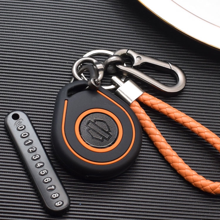 For Harley Motorcycle Key Cover IRON883/1200 STREET750 DYNA Fat bob 114 ...