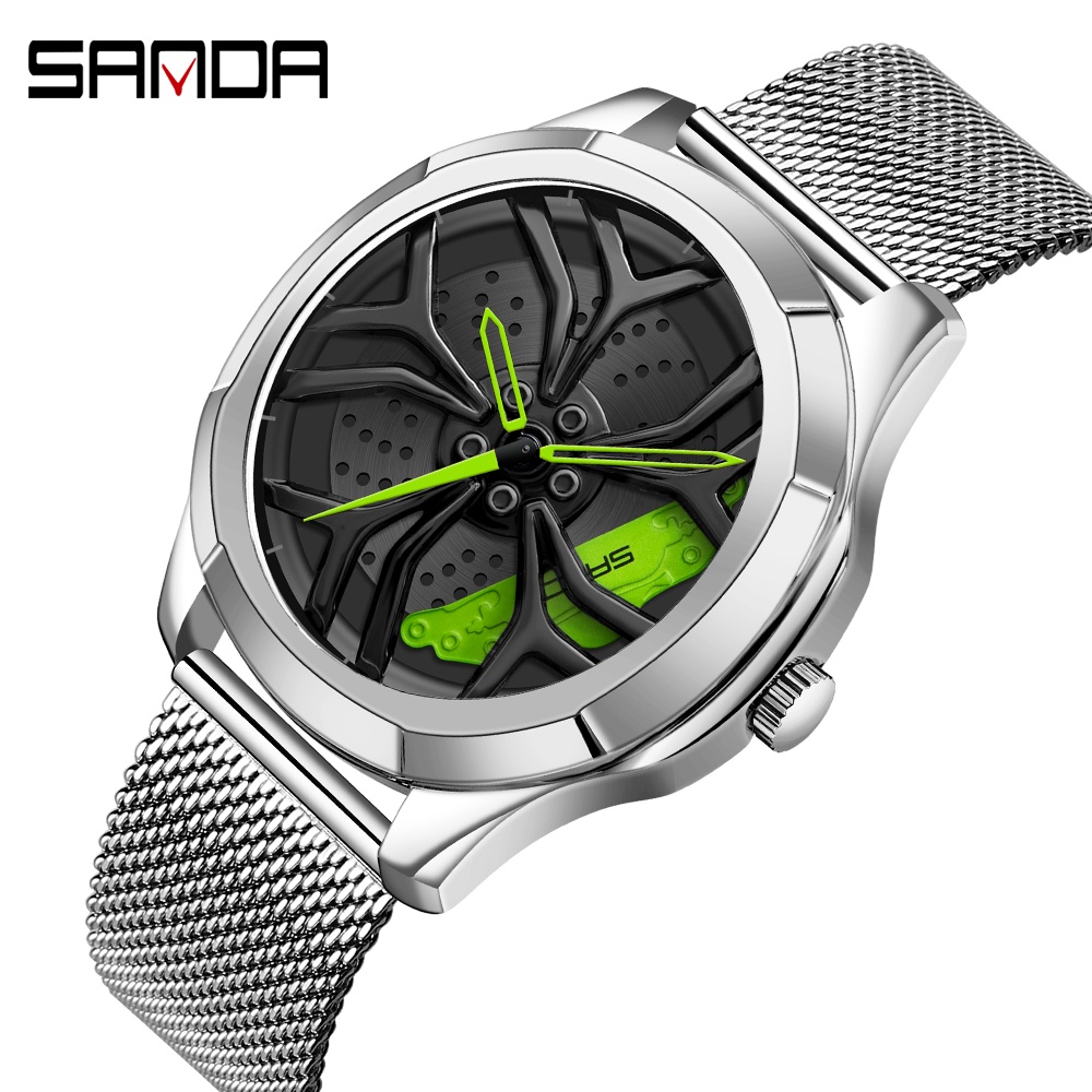 SANDA Hot Fashion Personality Runner Watch Cool Luxury Men's Charm ...