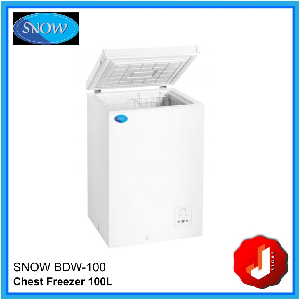 SNOW BDW-100 Chest Freezer 100L | Shopee Malaysia