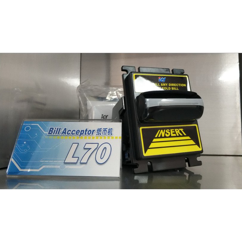 Taiwan ICT brand L70 cash acceptor bill validator with stacker money ...