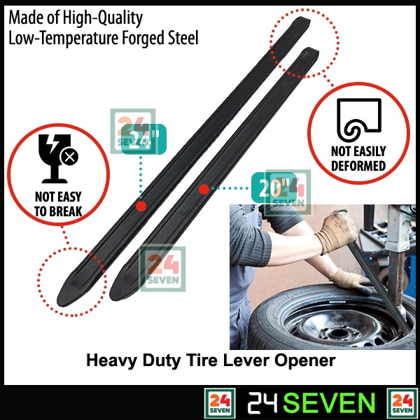 HEAVY DUTY TIRE LEVER TIRE OPENER BAR REMOVE TIRE STEEL LEVER TOOLS 20 ...