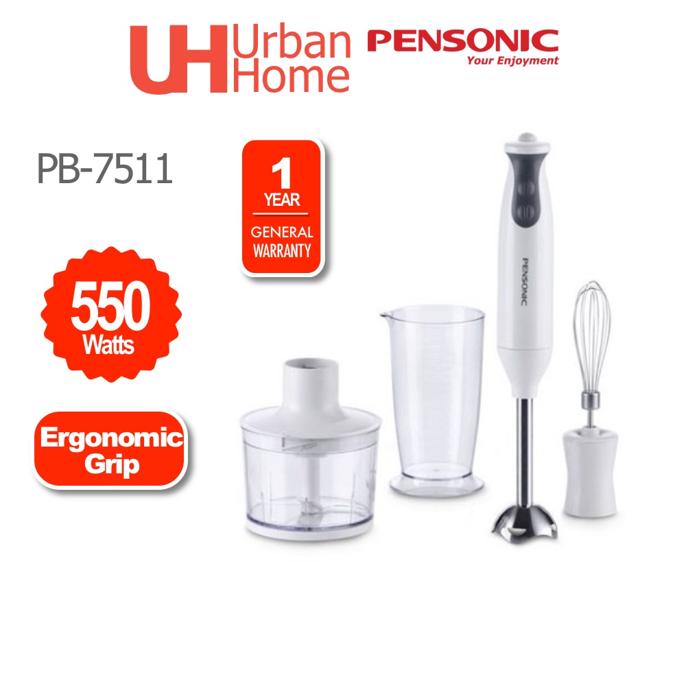 Pensonic 4 in 1 Hand Blender (550W) PB-7511 | Shopee Malaysia