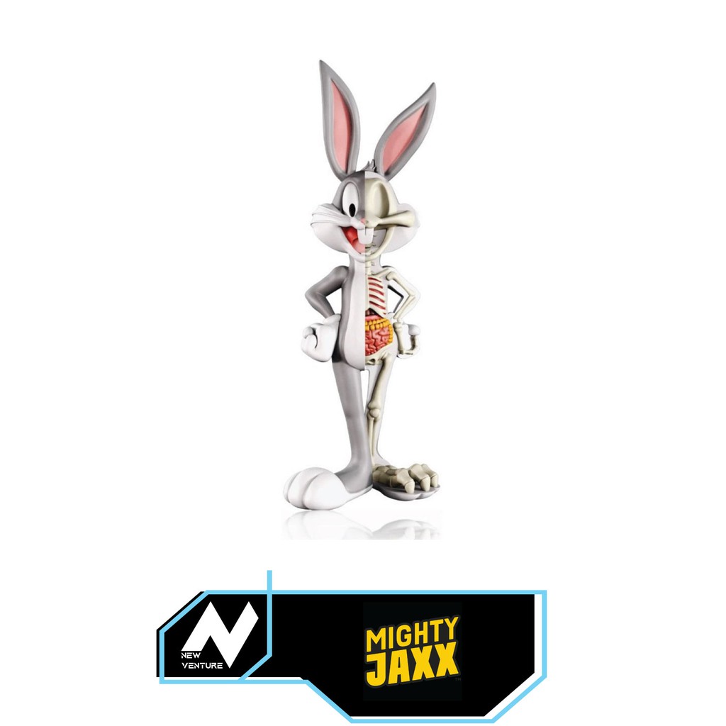 Mighty Jaxx XXRAY Looney Tunes Series - Bugs Bunny Vinyl Figure ...