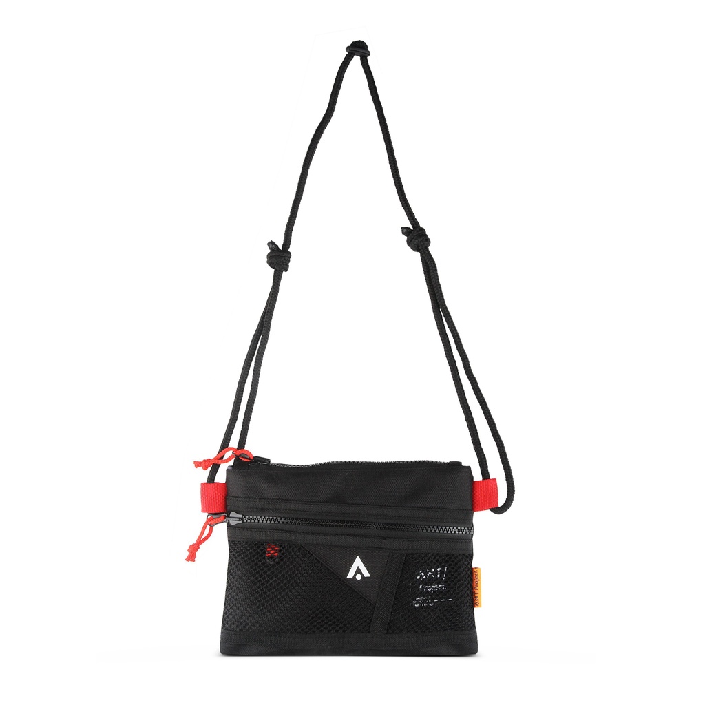 ANT PROJECT - Sacoche Hipster Black Sling Bag - Sling Bag | Shopee Malaysia
