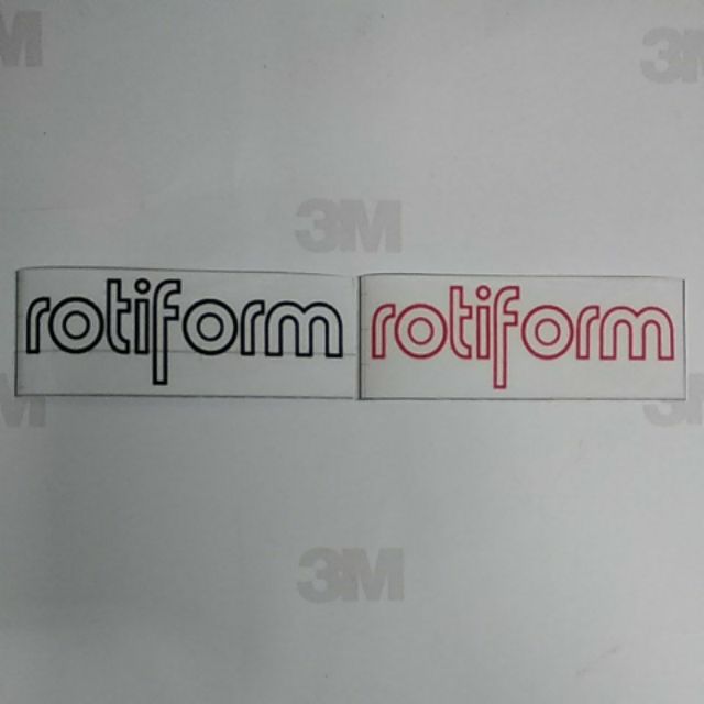Rotiform Rim Sticker Car Sticker | Shopee Malaysia