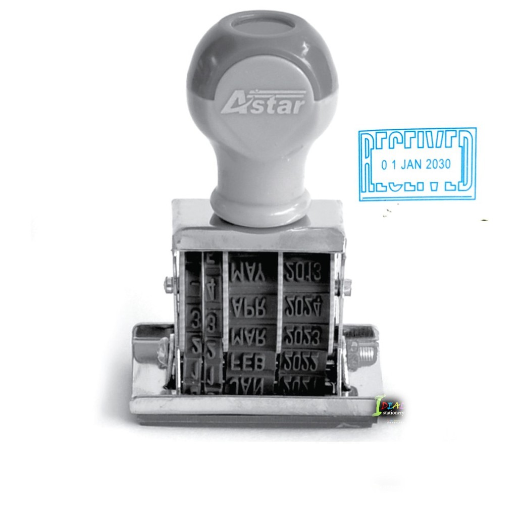 ASTAR Date Stamp ("RECEIVED") | Shopee Malaysia