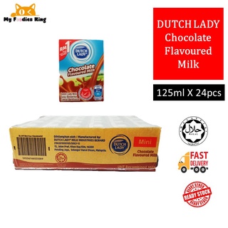 125ml x 24pcs Dutch Lady chocolate milk Value Packs [ My foodies King ...