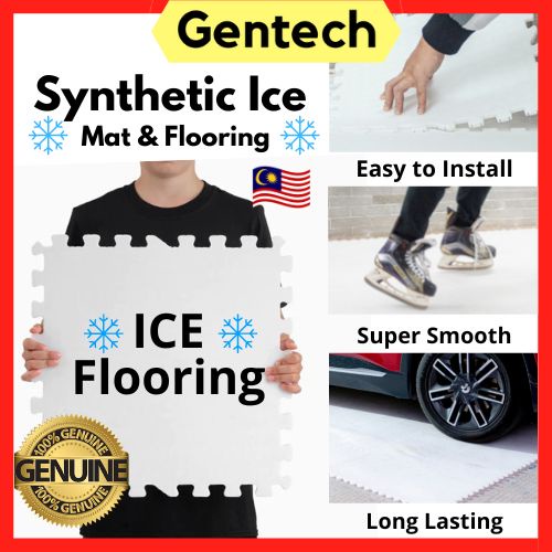 🔥Ready Stock 🔥 Synthetic Ice Mat Ice Skate Figure Skating Ice Hockey ...