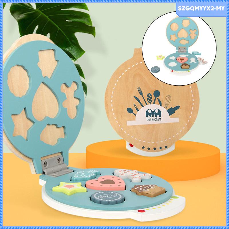 Food Waffle Maker Mini Pancake Machines Toys Gift Girls | Shopee Malaysia