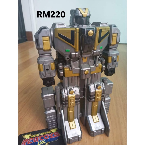 RARE BANDAI DX US TITANIUM LAND CRAWLER MEGAZORD POWER RANGERS ...