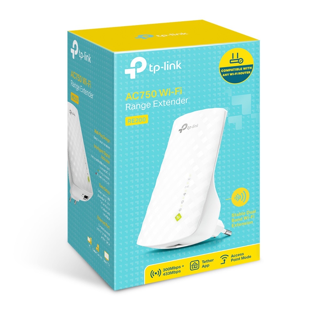 Tp-link RE200 AC750Mbps Wave Extender (Genuine TP-Link Vietnam Product ...