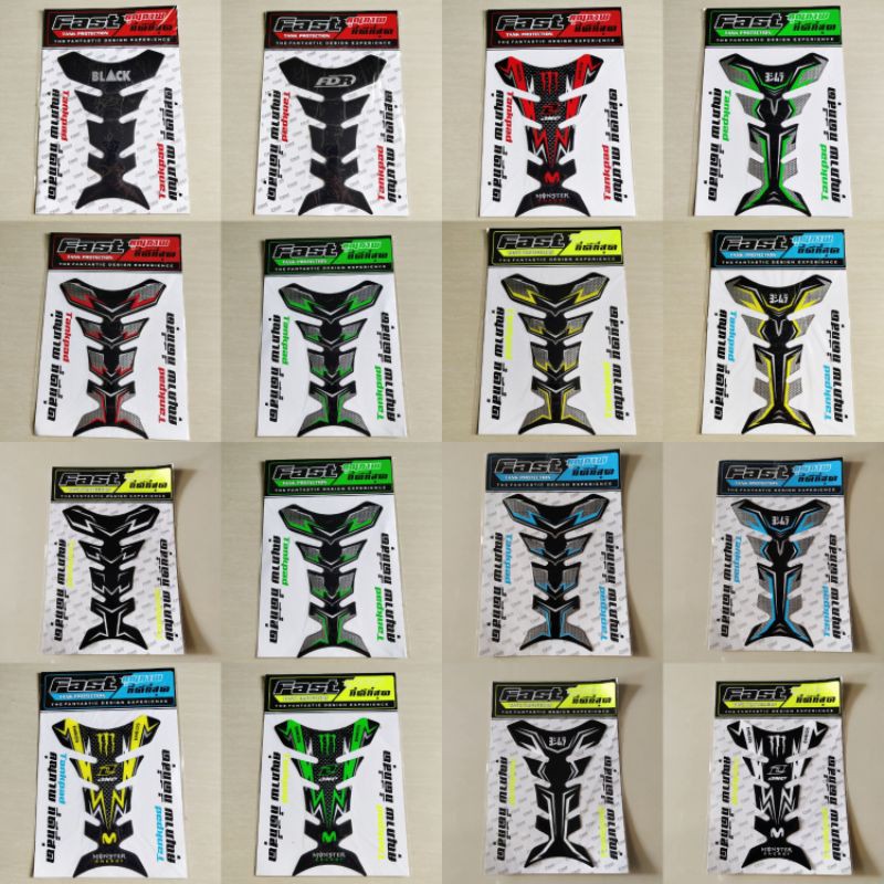 Emblem Sticker TANK PAD TANK PROTECTION VIXION TIGER NINJA CB150R ...