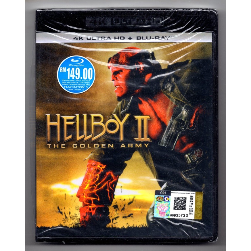 HELLBOY 2 : THE GOLDEN ARMY (4K ULTRA HD + BLU-RAY) - 4K ORIGINAL ...