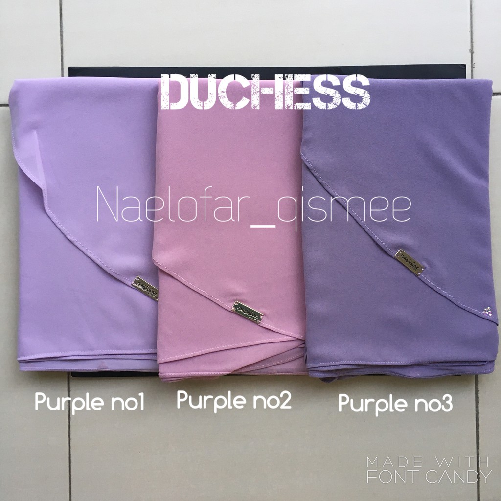 Duchess 2 Loop By Naelofarhijab Shopee Malaysia