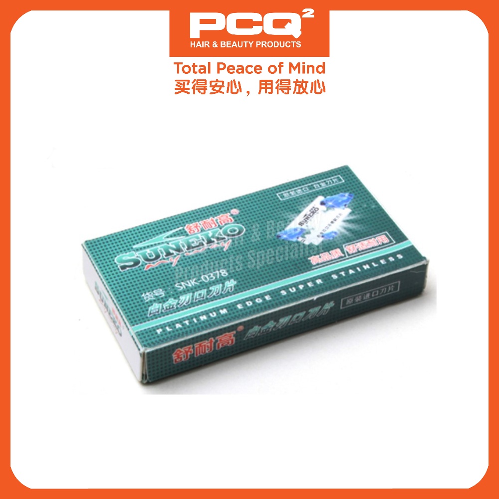 (1pc) Suneko Stainless Razor Blade x 10 blades - SNK-0378 | Shopee Malaysia