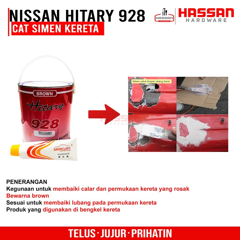 Cat Simen Kereta Nissan Hitary 928 | 1KG & 4KG | 🔥🔥 {{ HOT ITEM }} 🔥🔥 ...