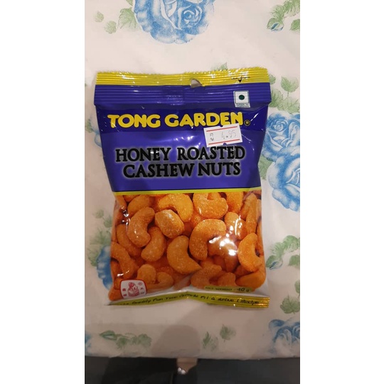 Tong Garden-Honey Roasted Cashew Nuts 40g/Tong Garden-Madu Kacang Gajus ...