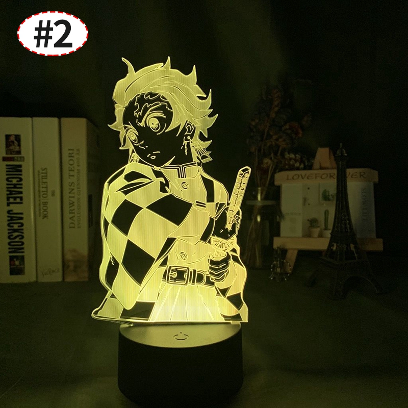 Demon Slayer Anime Night Light Shinobu Kocho Color Changing Kimetsu No ...