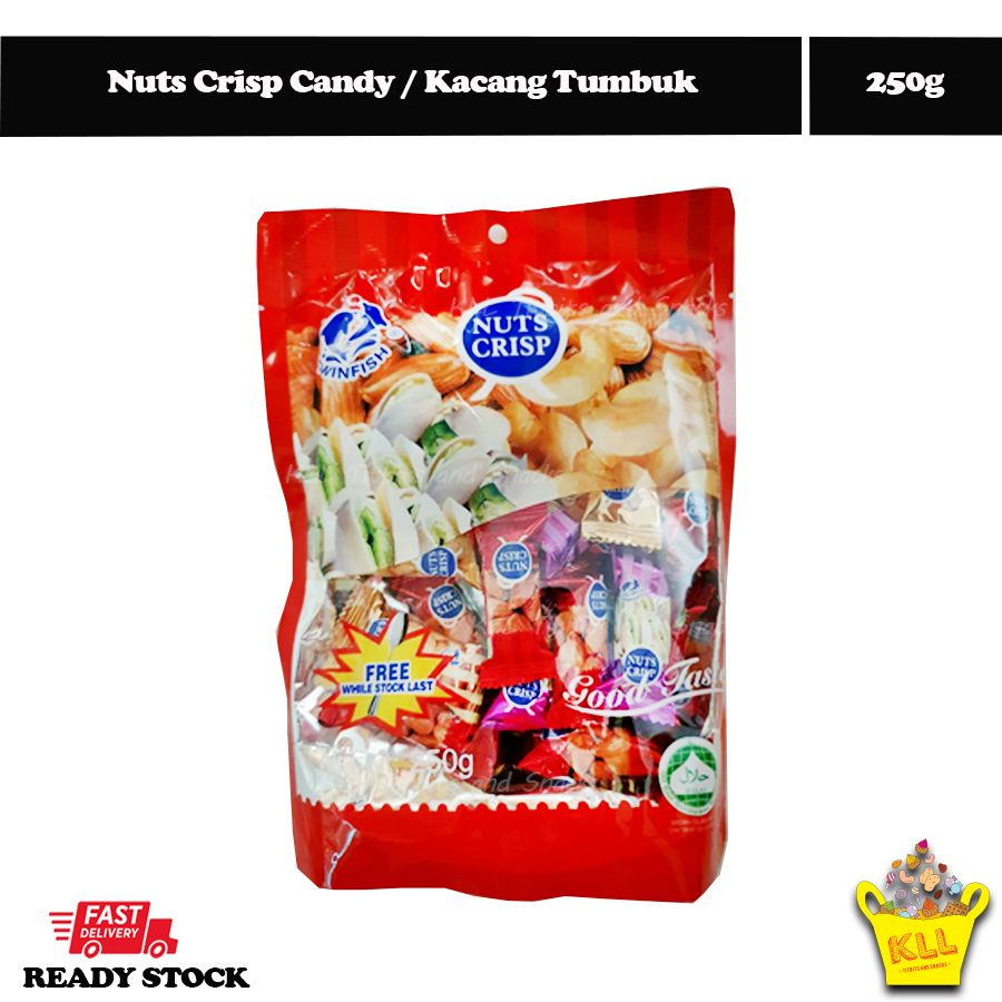Nuts Crisp Candy / Kacang Tumbuk - 250g | Shopee Malaysia