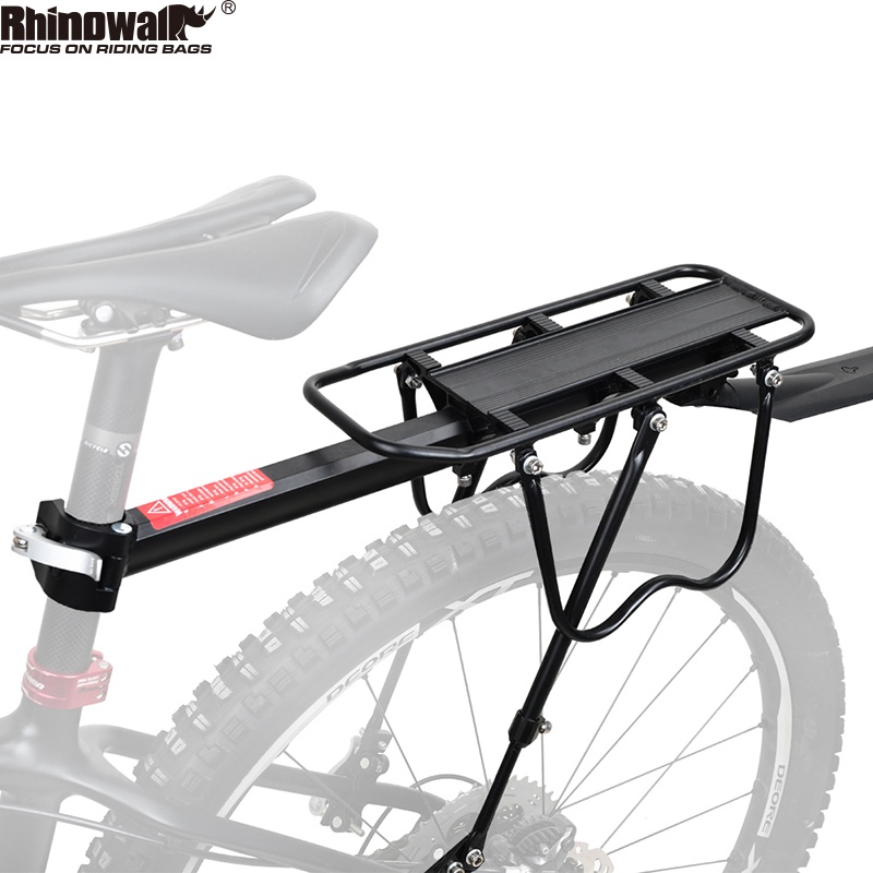 Rhinowalk Aluminium Alloy Bike Rear Seat Rack Carrier | Shopee Malaysia