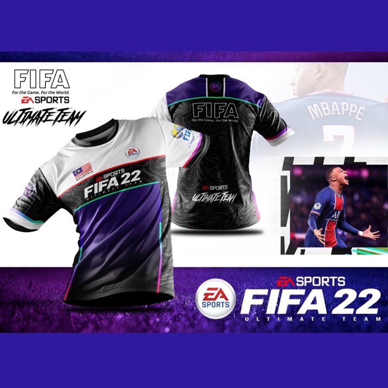 FIFA 22 Ultimate Team Sublimation Tshirt | EA Sport | For Fans | Baju ...