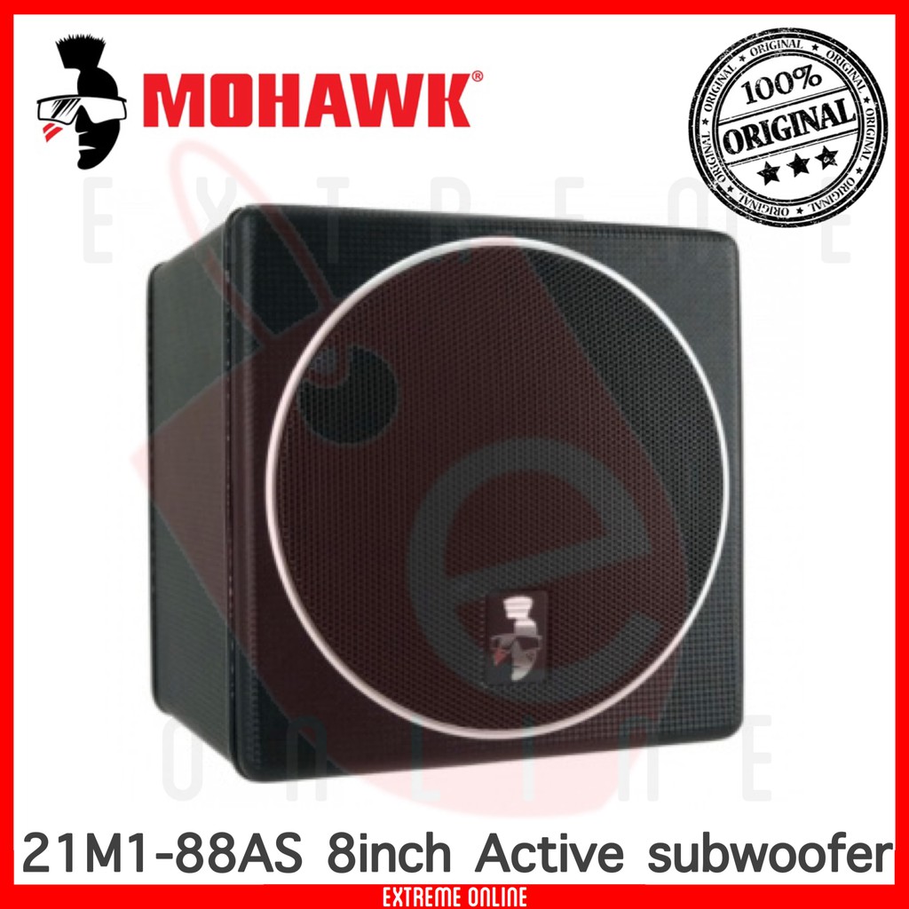 MOHAWK-1 SERIES 21M1-88AS 8 inch 360W Active Subwoofer with Reflex Subwoofer | Shopee Malaysia