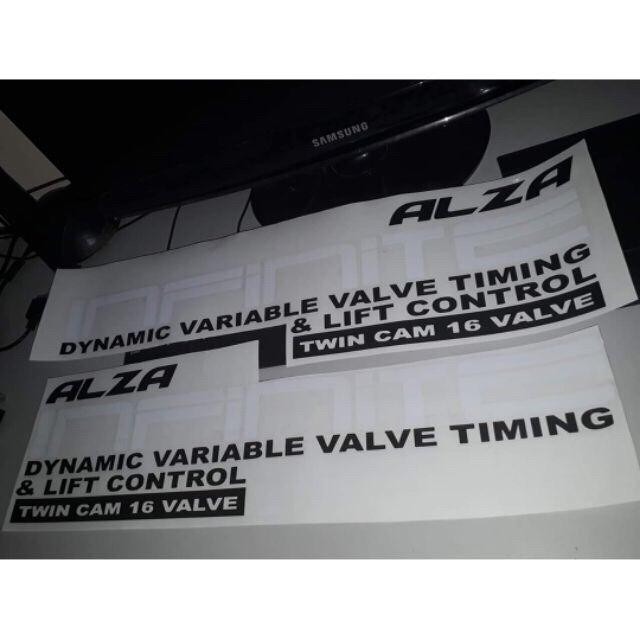 Sticker pintu Perodua Alza Infinite | Shopee Malaysia