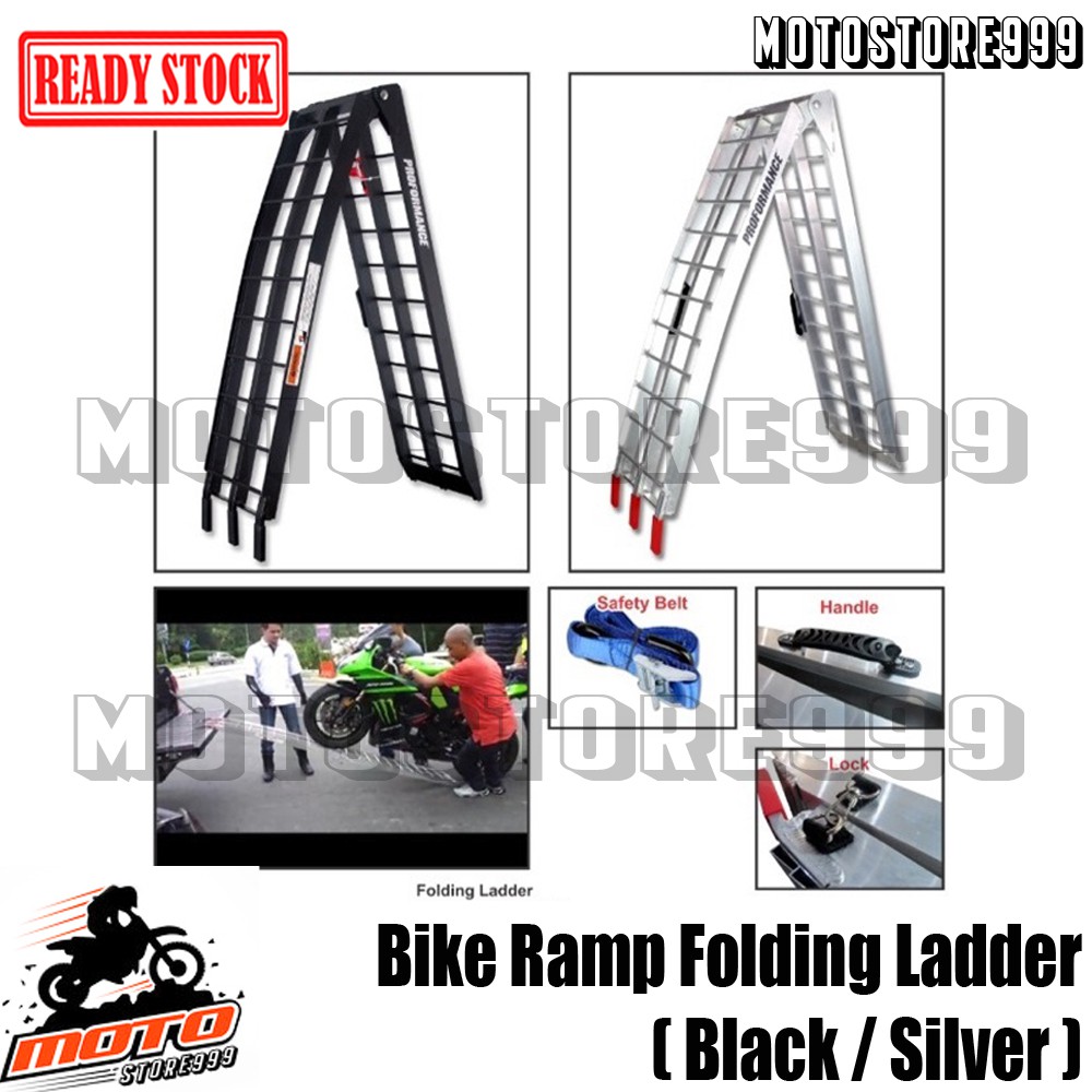 Proformance Motorcycle Folding Ladder Bike Ramp READY STOCK | Shopee ...
