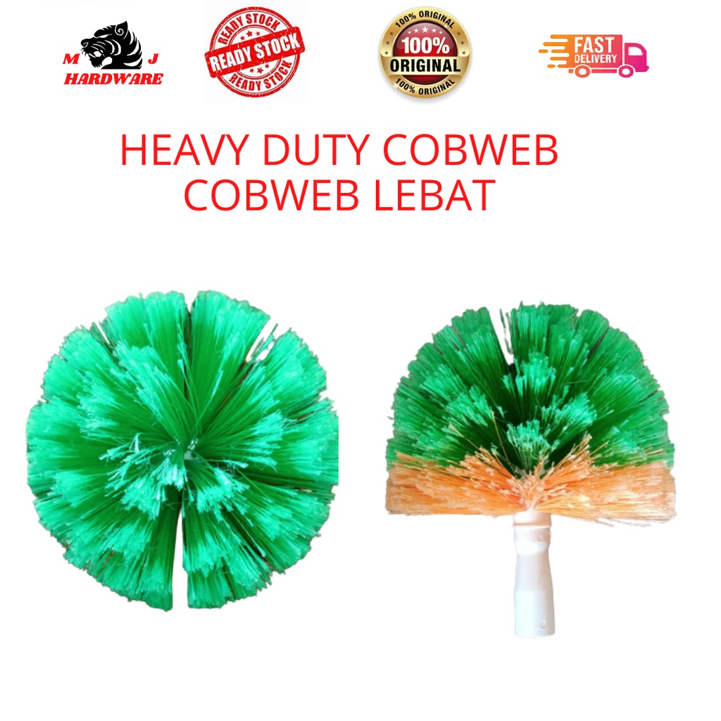 Premium Cobweb Brush/ Cobweb Penyapu Sawang Bulat Siling / Ceiling ...