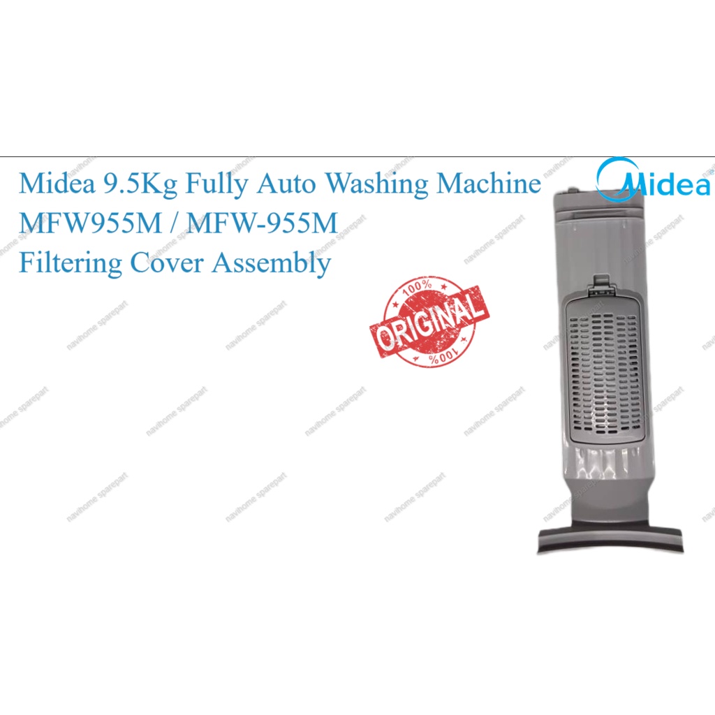 Accessories/Spare Part-Midea 9.5Kg Fully Auto Washing Machine MFW955M ...