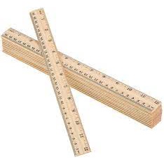 Wooden Ruler / Pembaris Kayu - 30cm | Shopee Malaysia